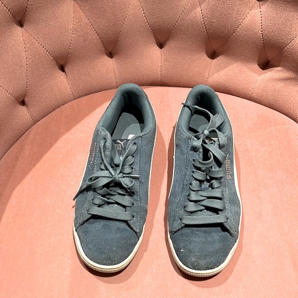 Puma | Shoes | Baby Blue Pumas | Poshmark